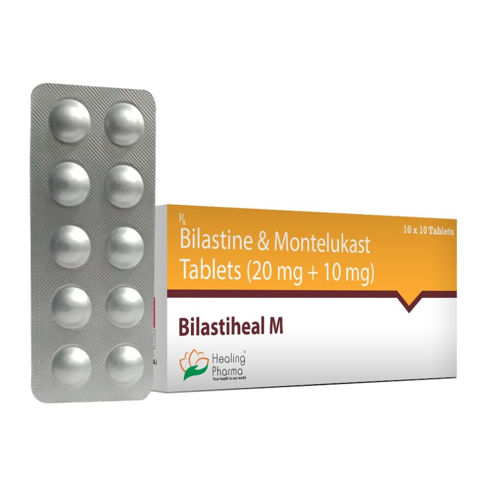 Bilastiheal M | Bilastine 20mg + Montelukast 10mg - 10 Tablets ...
